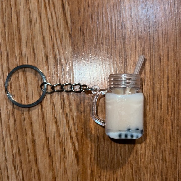 Accessories | Boba Pearl Milk Tea Keychain | Poshmark
